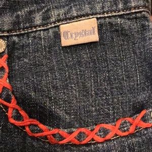 Crystal | Jeans | Crystal Brand Boho Embroidered Jeans | Poshmark